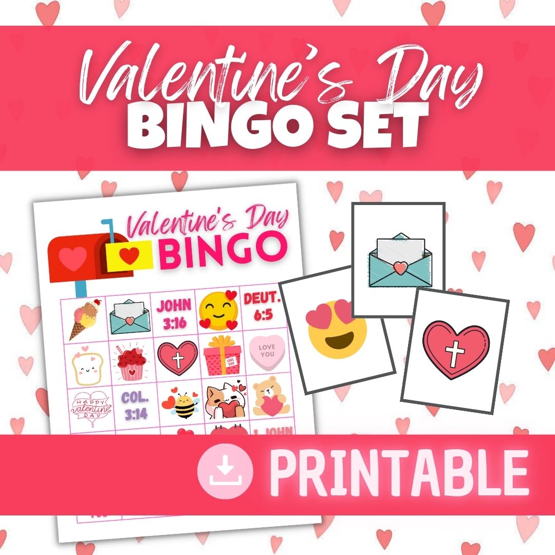 Valentine’s Day Bible Bingo – thekidmincreatives.com