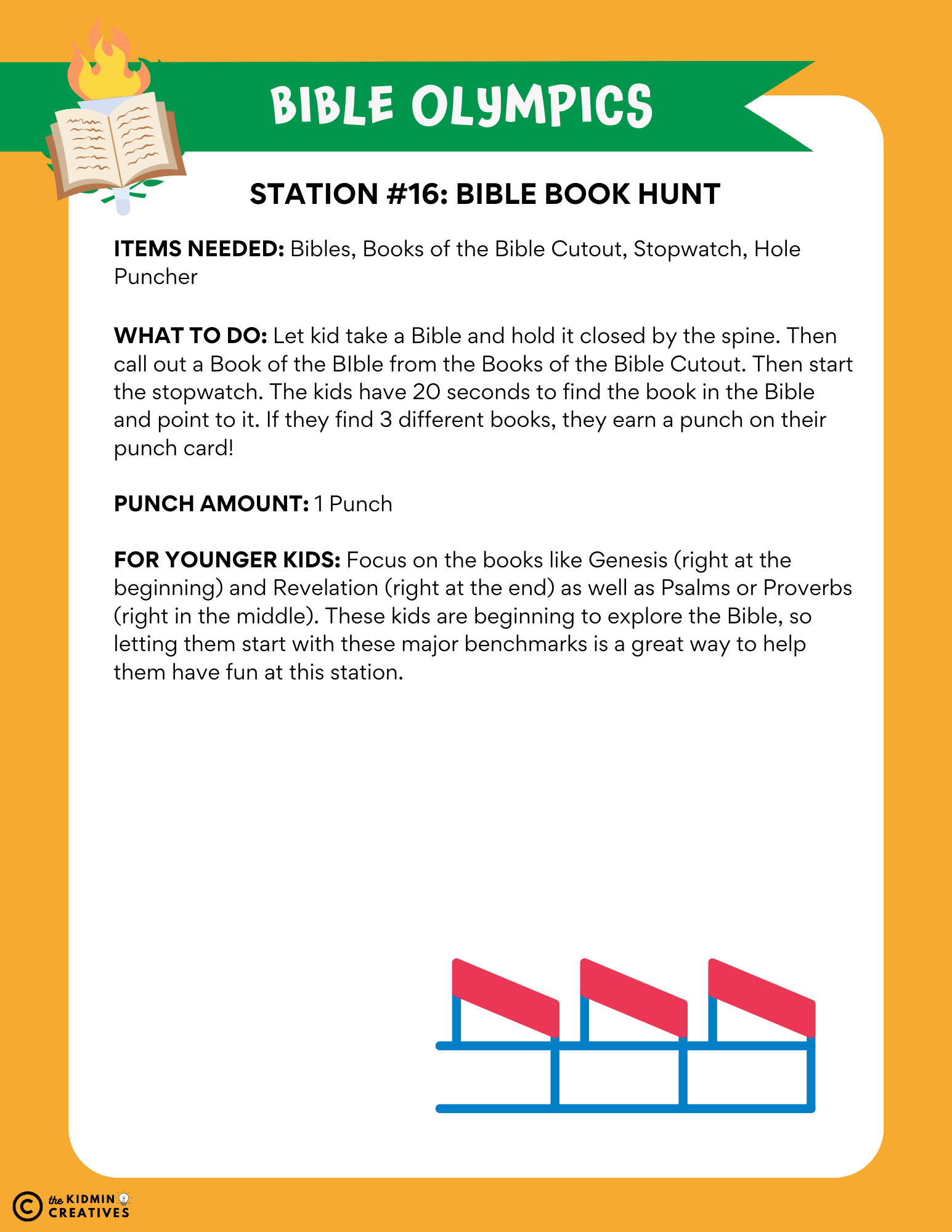 Bible Olympics Event Bundle – thekidmincreatives.com