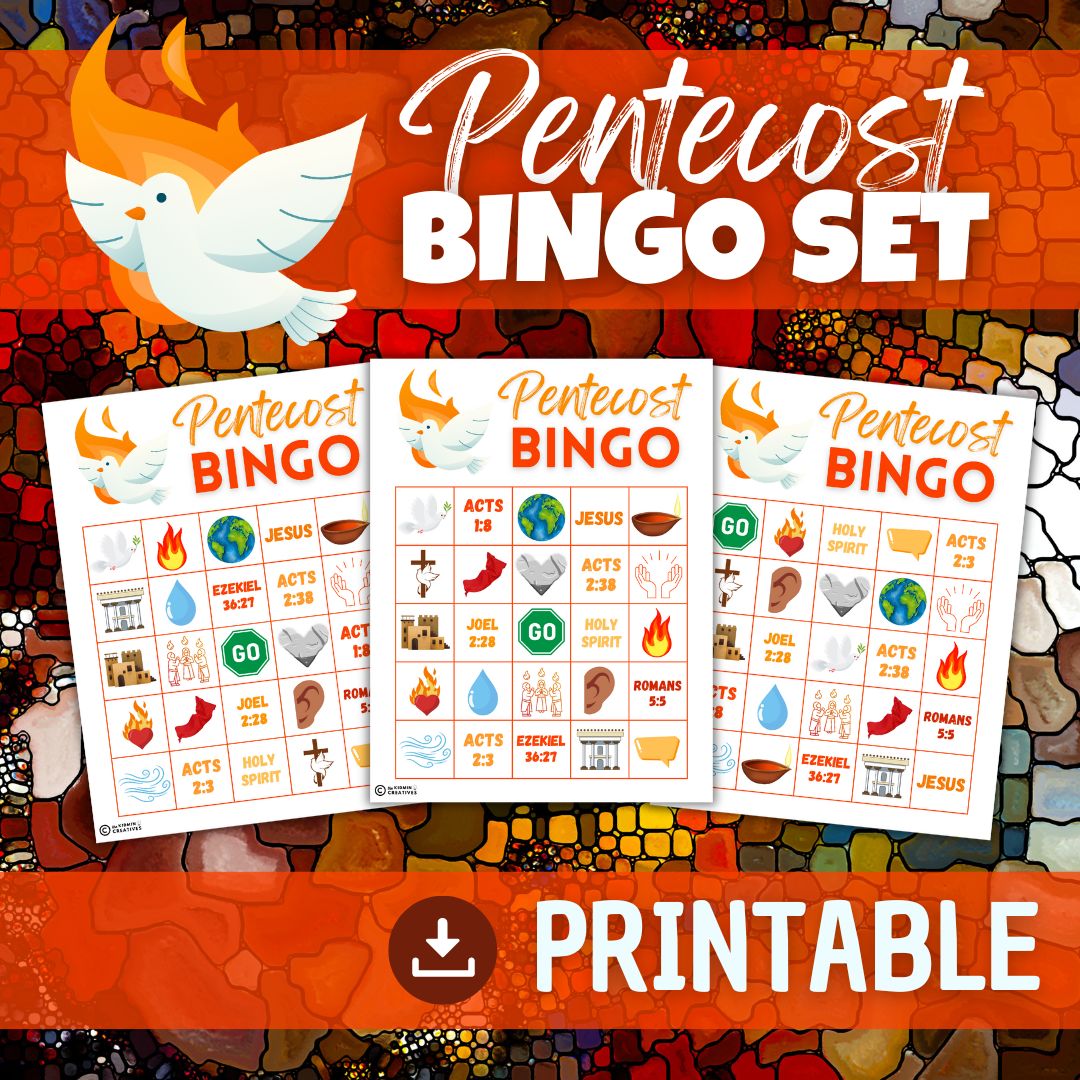 Pentecost Bible Bingo – thekidmincreatives.com