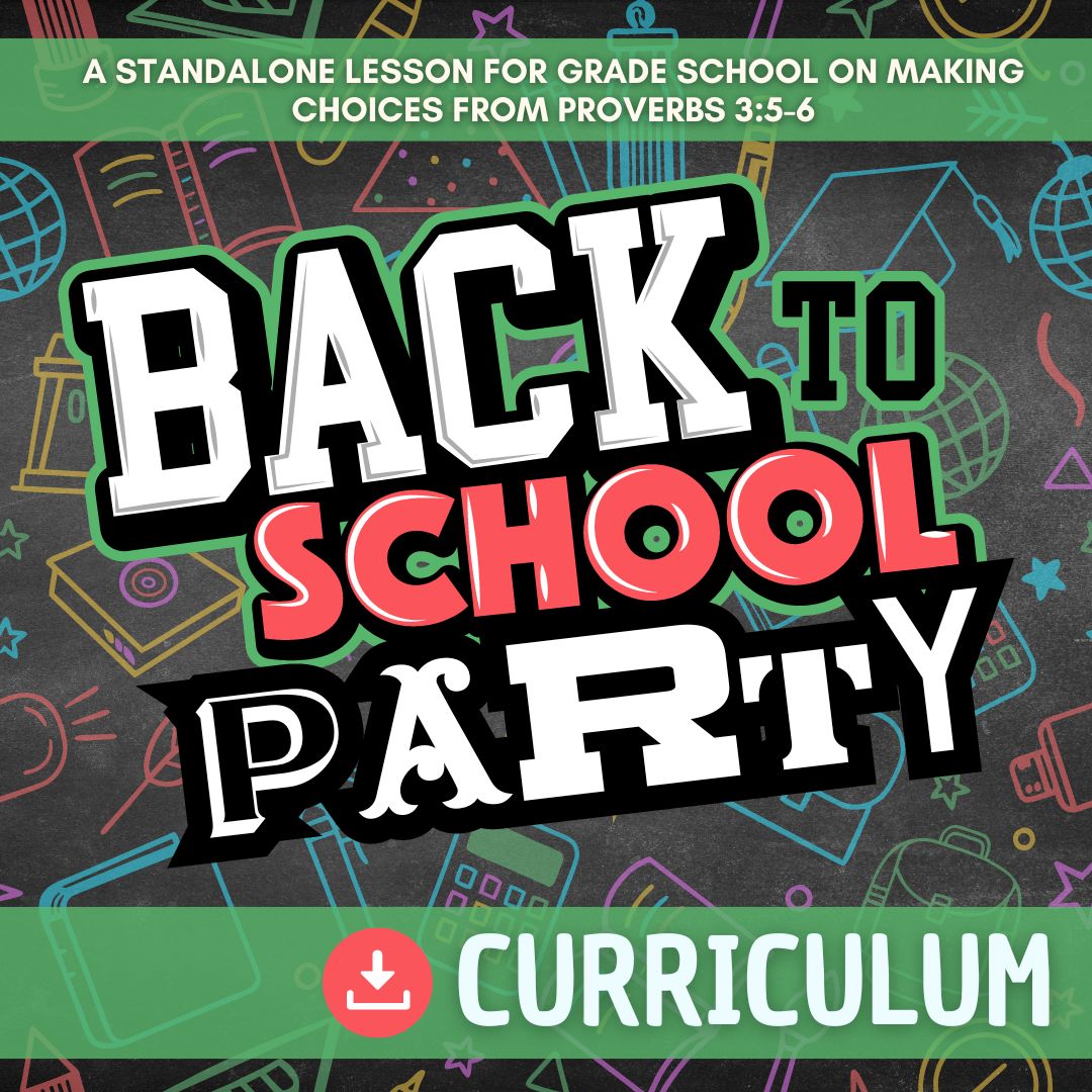 Back To School Party – thekidmincreatives.com